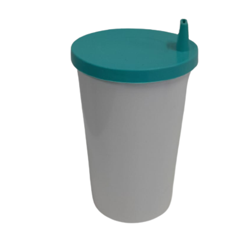 CALDERETA 280 ML BRANCO COM TAMPA BICO TIFFANY