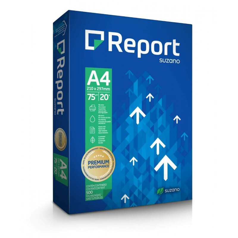PAPEL REPORT PREMIUM 75G A4 - 500 FLS