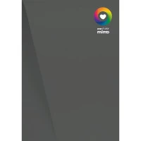 Papel Color Pop Cinza Lua - A4 - 180 g - 10 fls